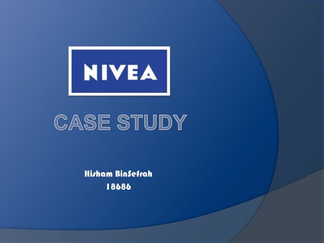 Nivea case study | PPT