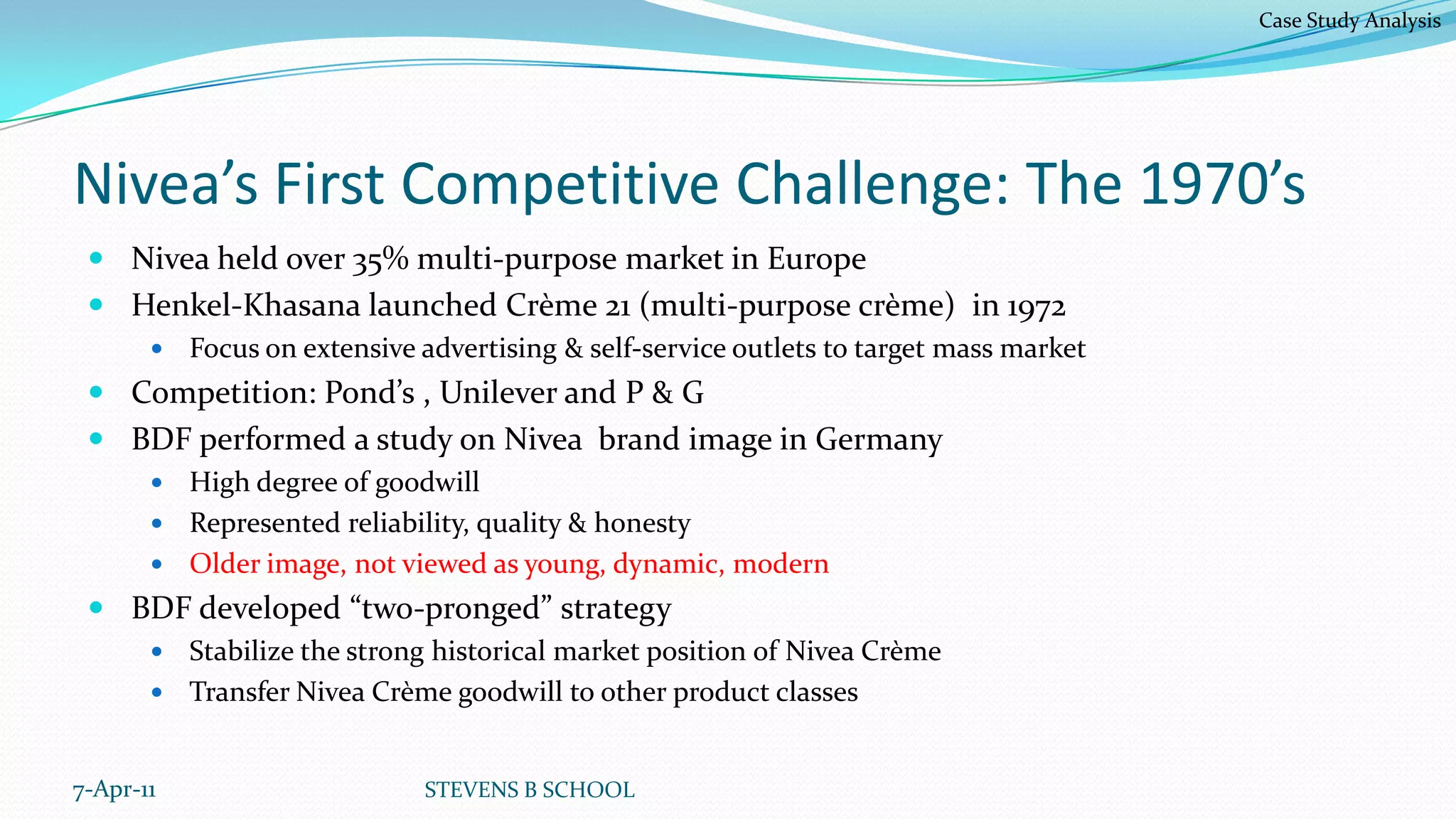 Nivea Case Study | PPTX