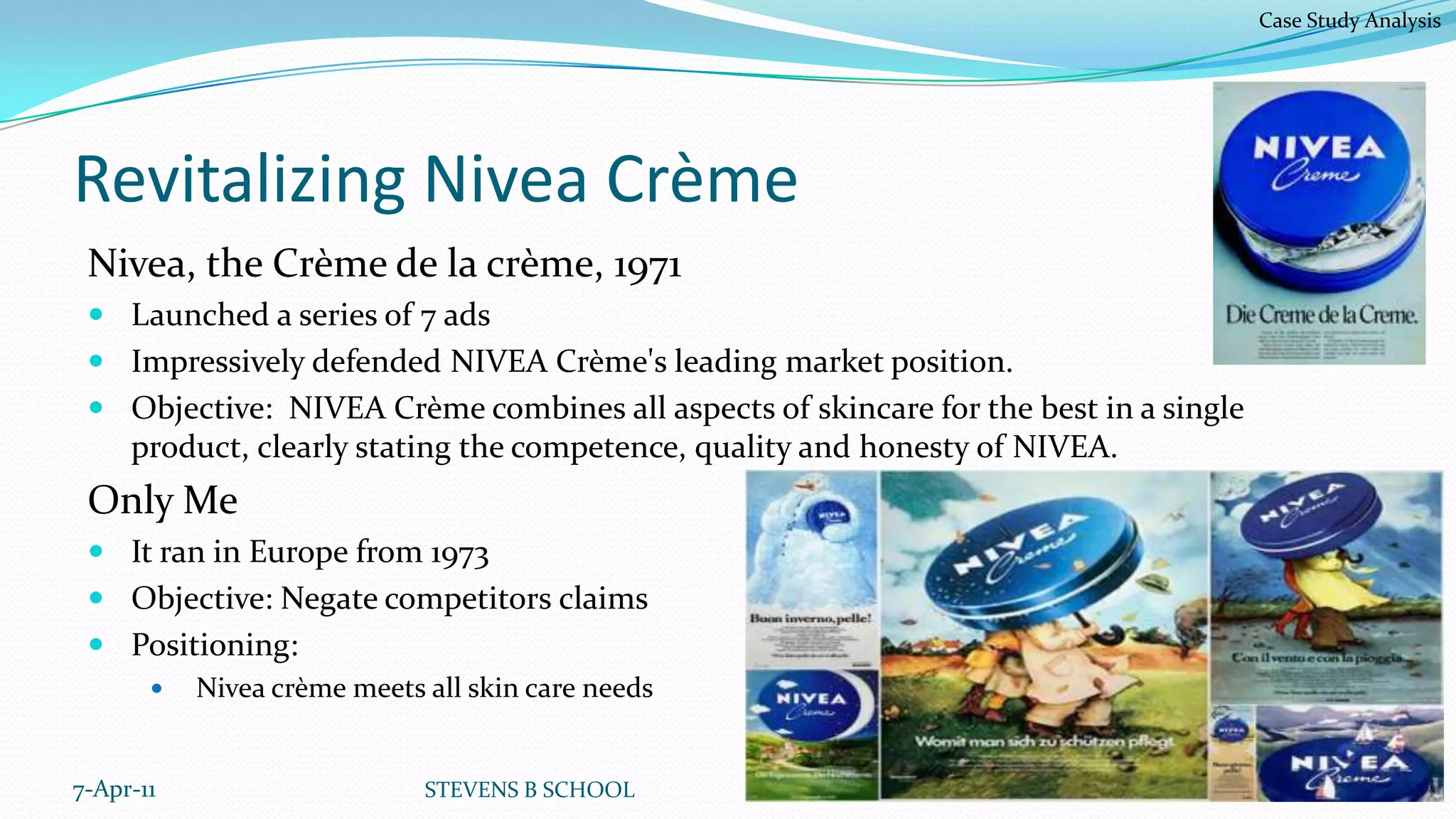Nivea Case Study | PPTX