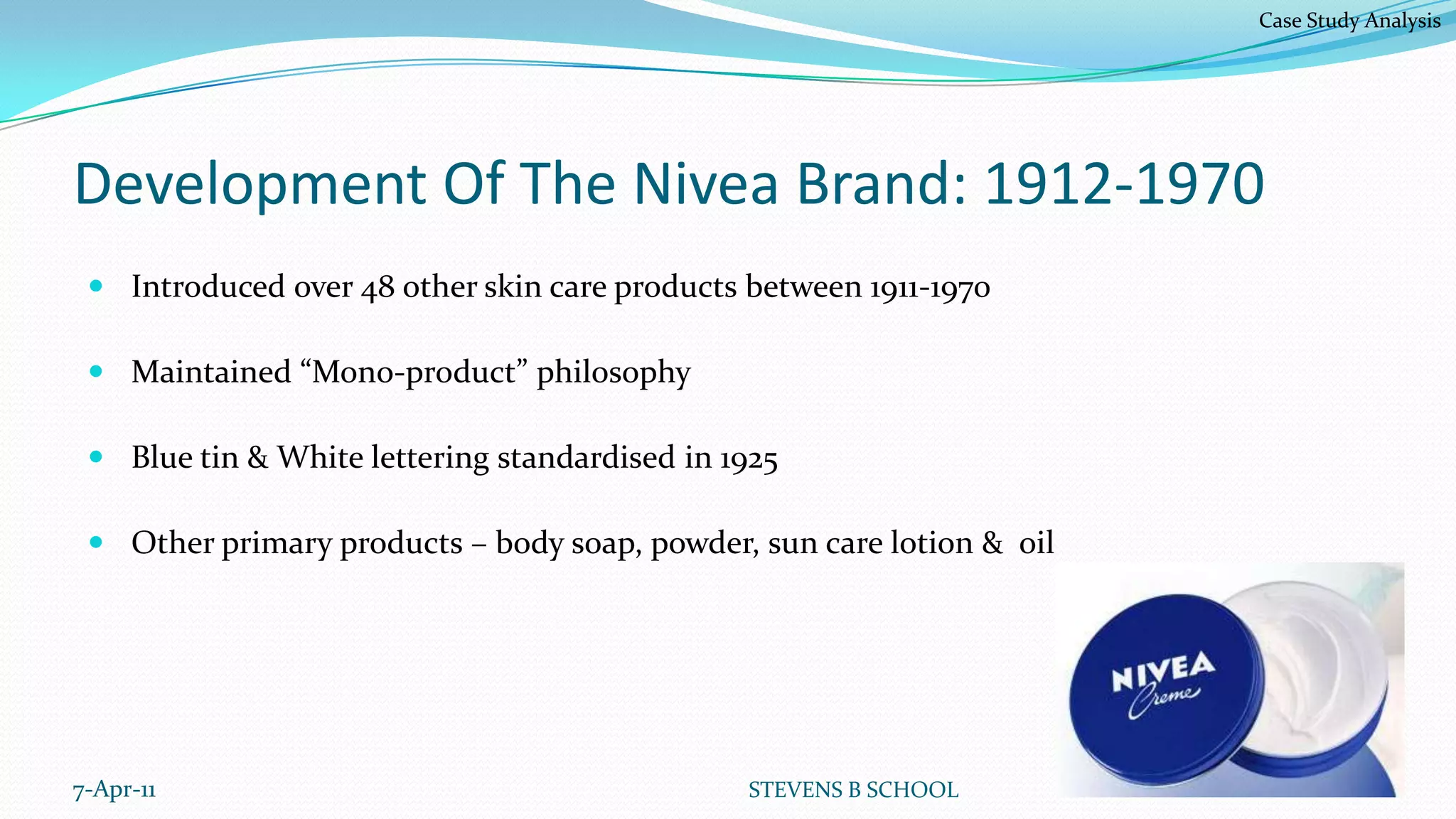Nivea Case Study | PPTX