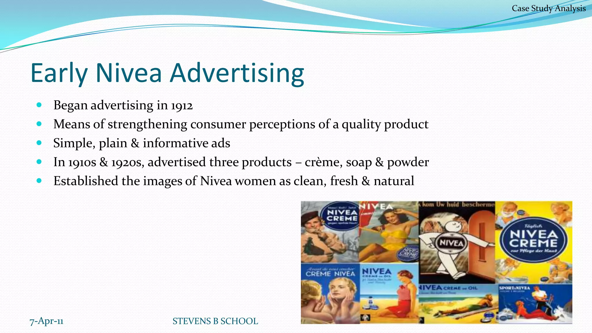 Nivea Case Study | PPTX