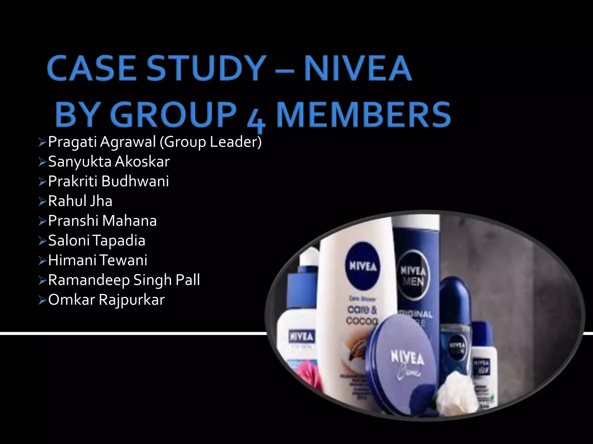 Nivea case study | PPT