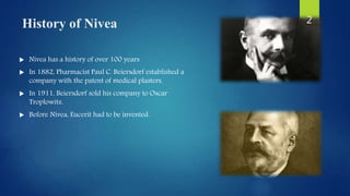 Nivea Case Study- Presentation- Marketing Management- MBA | PPTX