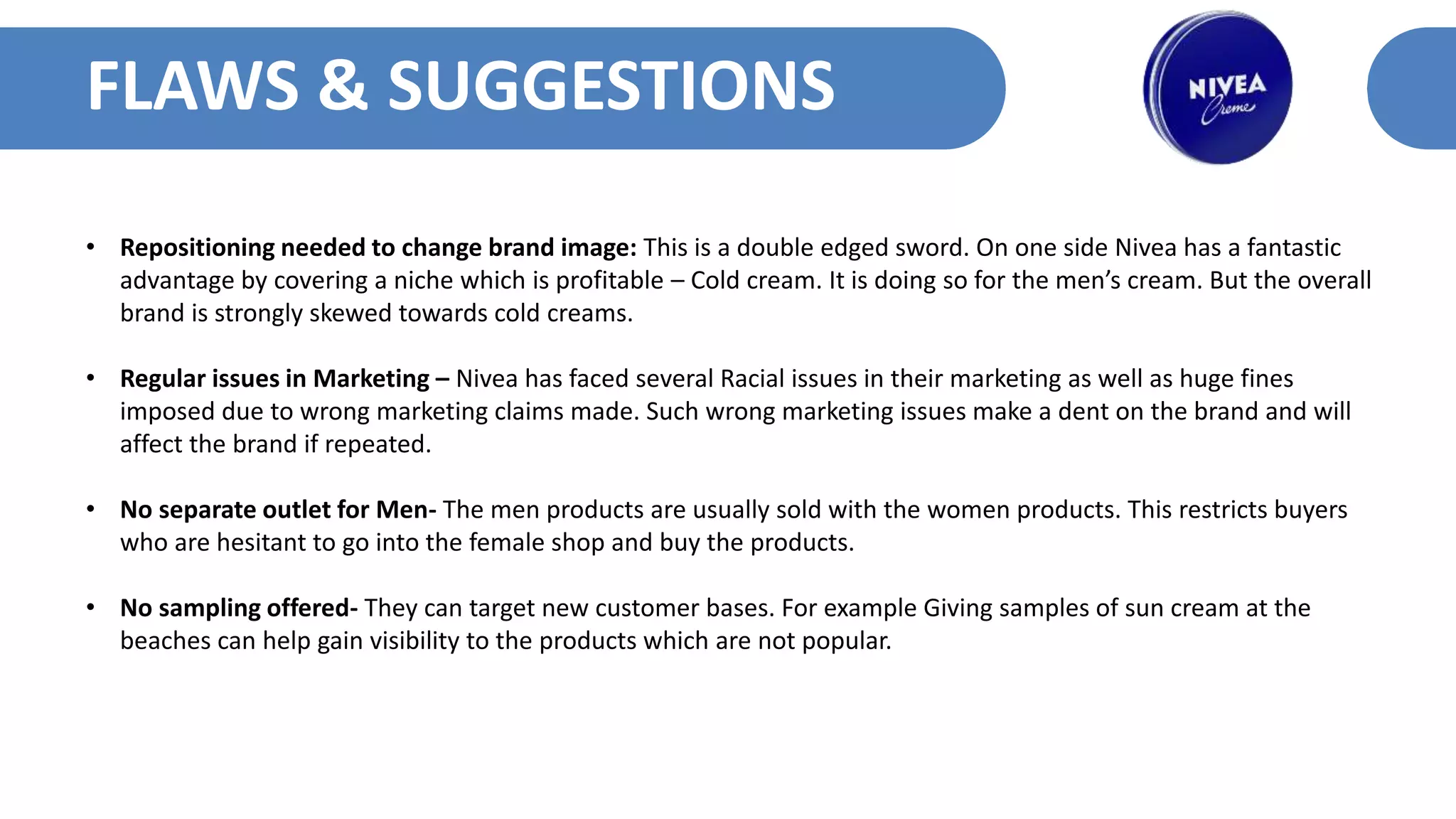 Marketing Analysis of NIVEA | PPTX