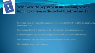 Case Study on Nivea | PPTX | Skin Care | Beauty