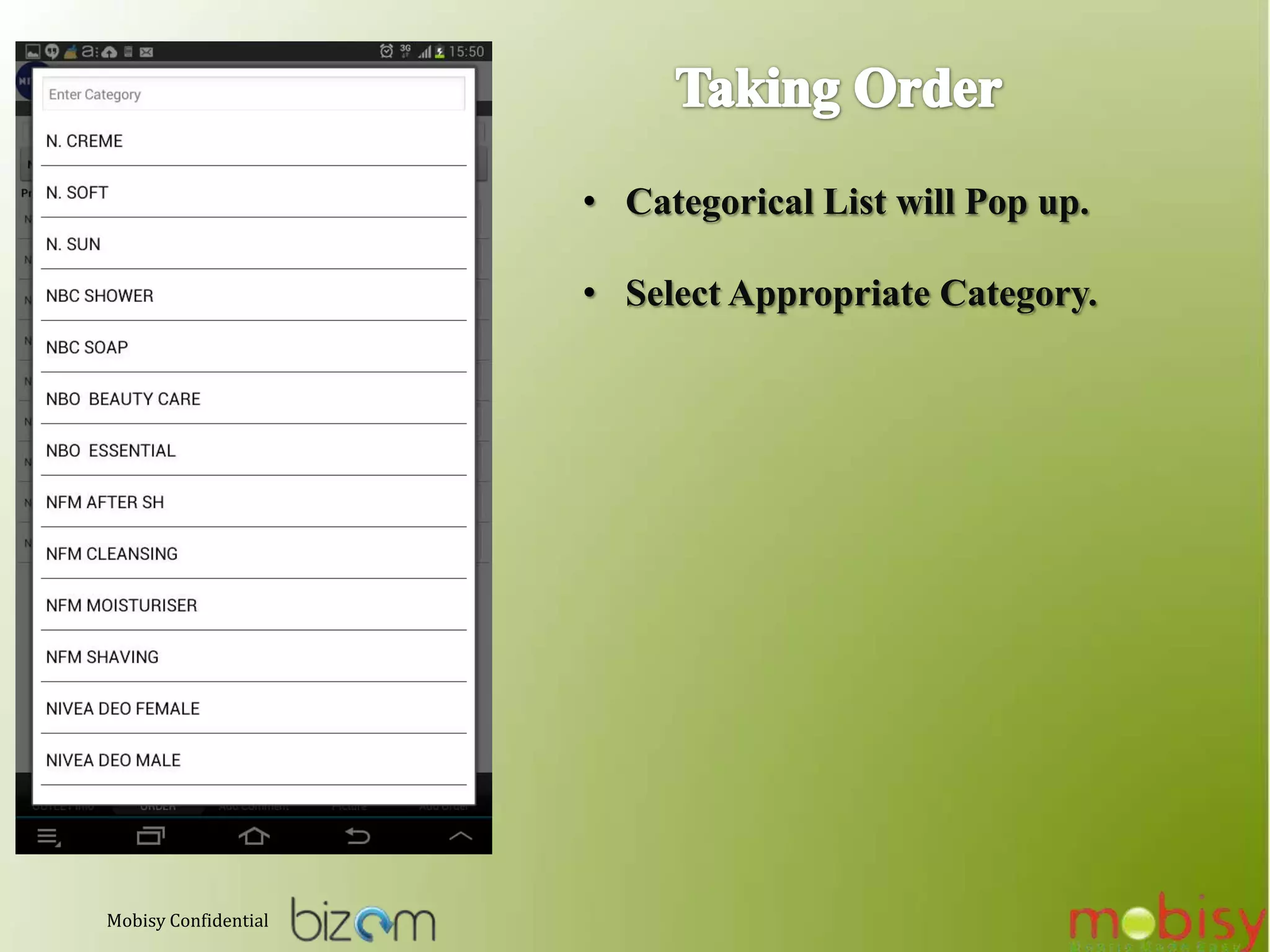 Bizom for PSRs User Manual | PPTX