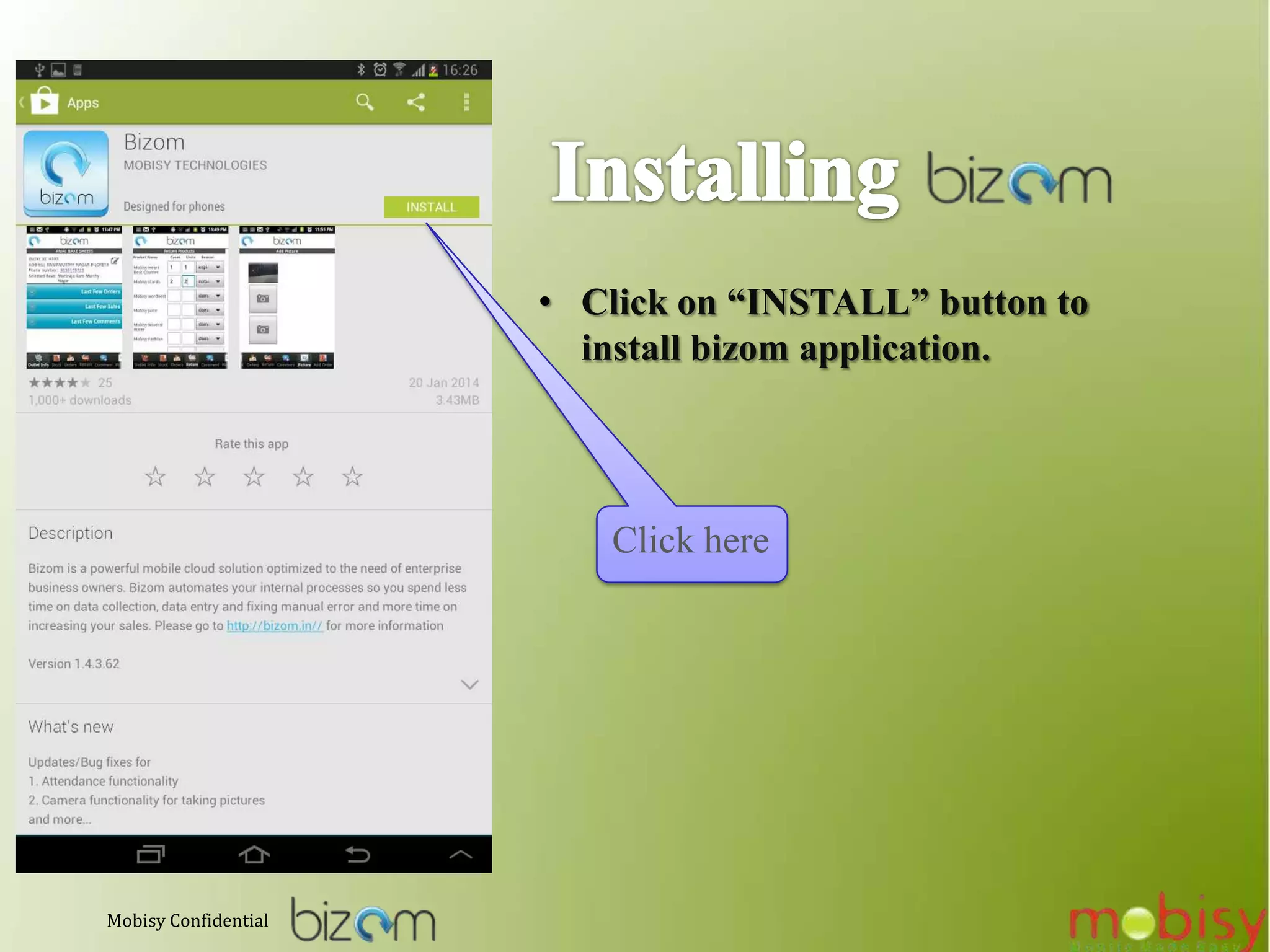 Bizom for PSRs User Manual | PPTX