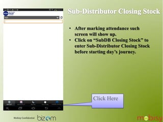 Bizom for PSRs User Manual | PPTX