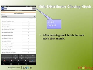Bizom for PSRs User Manual | PPTX