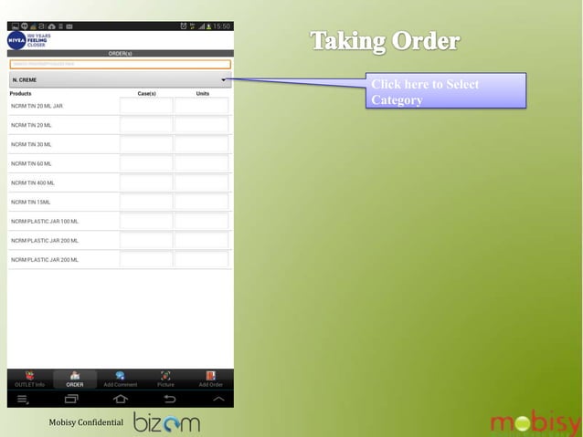 Bizom for PSRs User Manual | PPTX | Computing | Technology & Computing