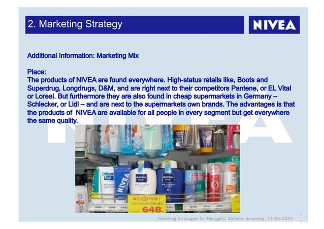 Nivea presentation | PDF