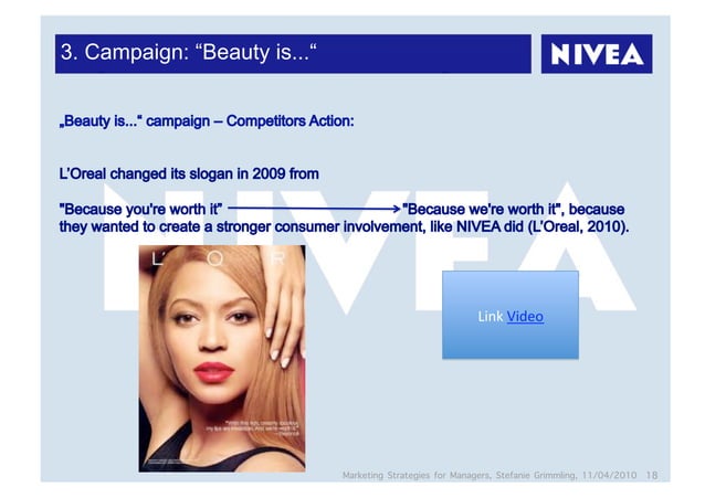 Nivea presentation | PDF