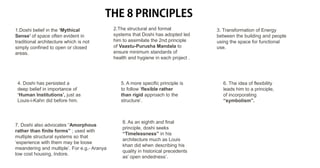 WORKS OF BV DOSHI | PDF