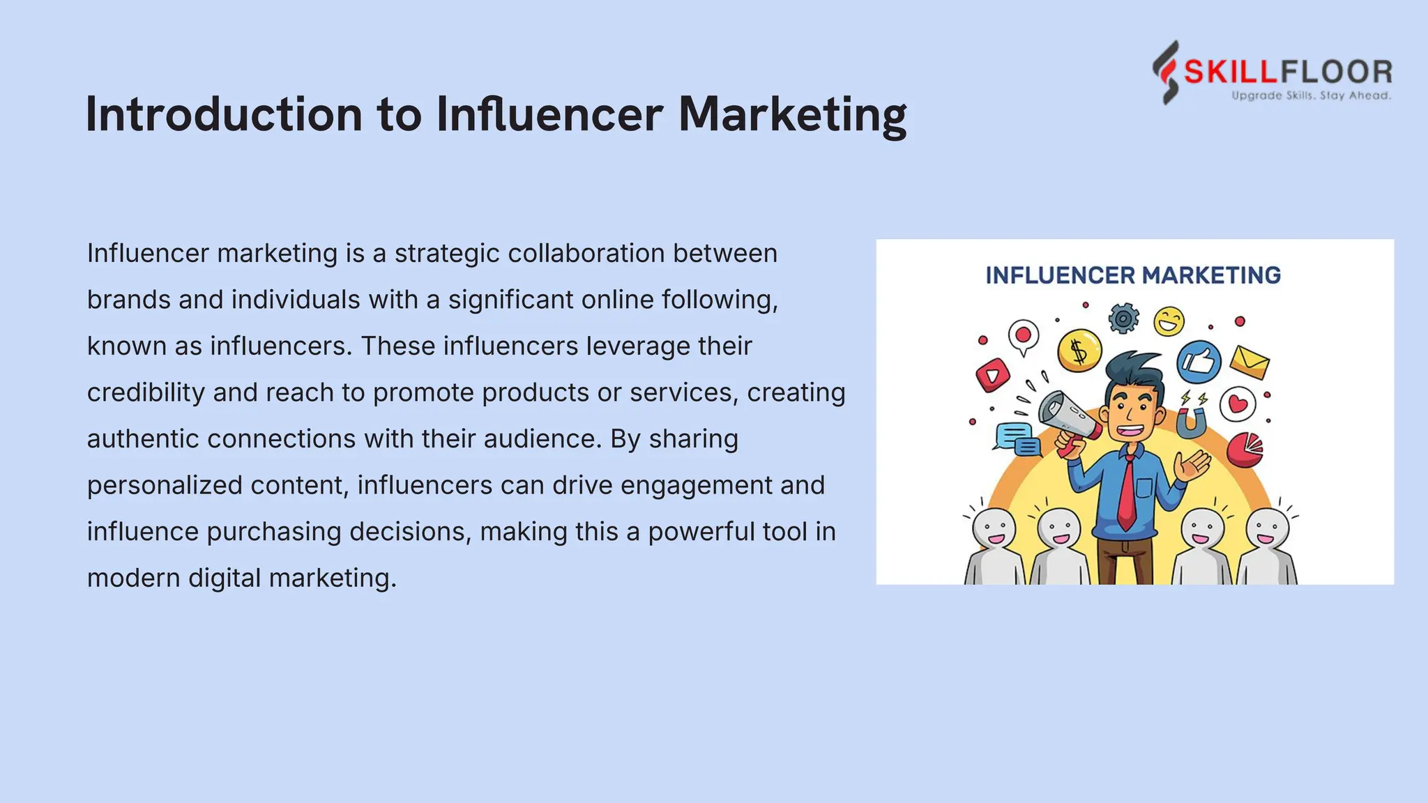 Scope of influencer marketing | Skillfloor | PDF