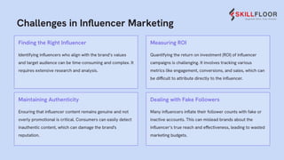 Scope of influencer marketing | Skillfloor | PDF