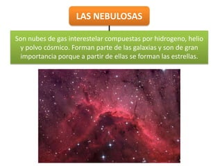 EL UNIVERSO Y LAS GALAXIAS | PPTX