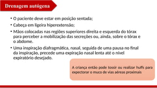 Aula de nivelamento de recursos e técnicas de fisioterapia em higiene ...