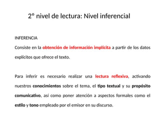 Nivel de lectura Nivel inferencial.pptx
