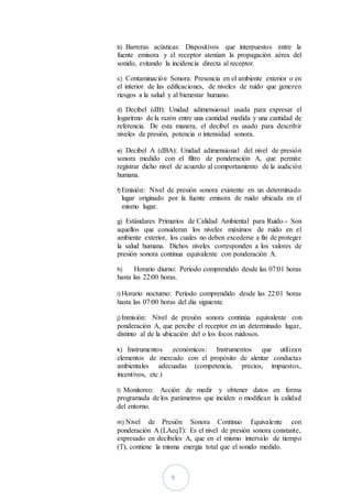 Niveles de-ruido | DOCX