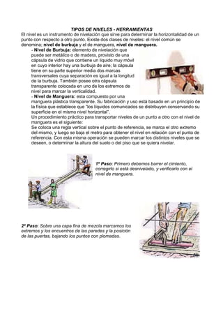 Niveles de cionstruccion | DOCX