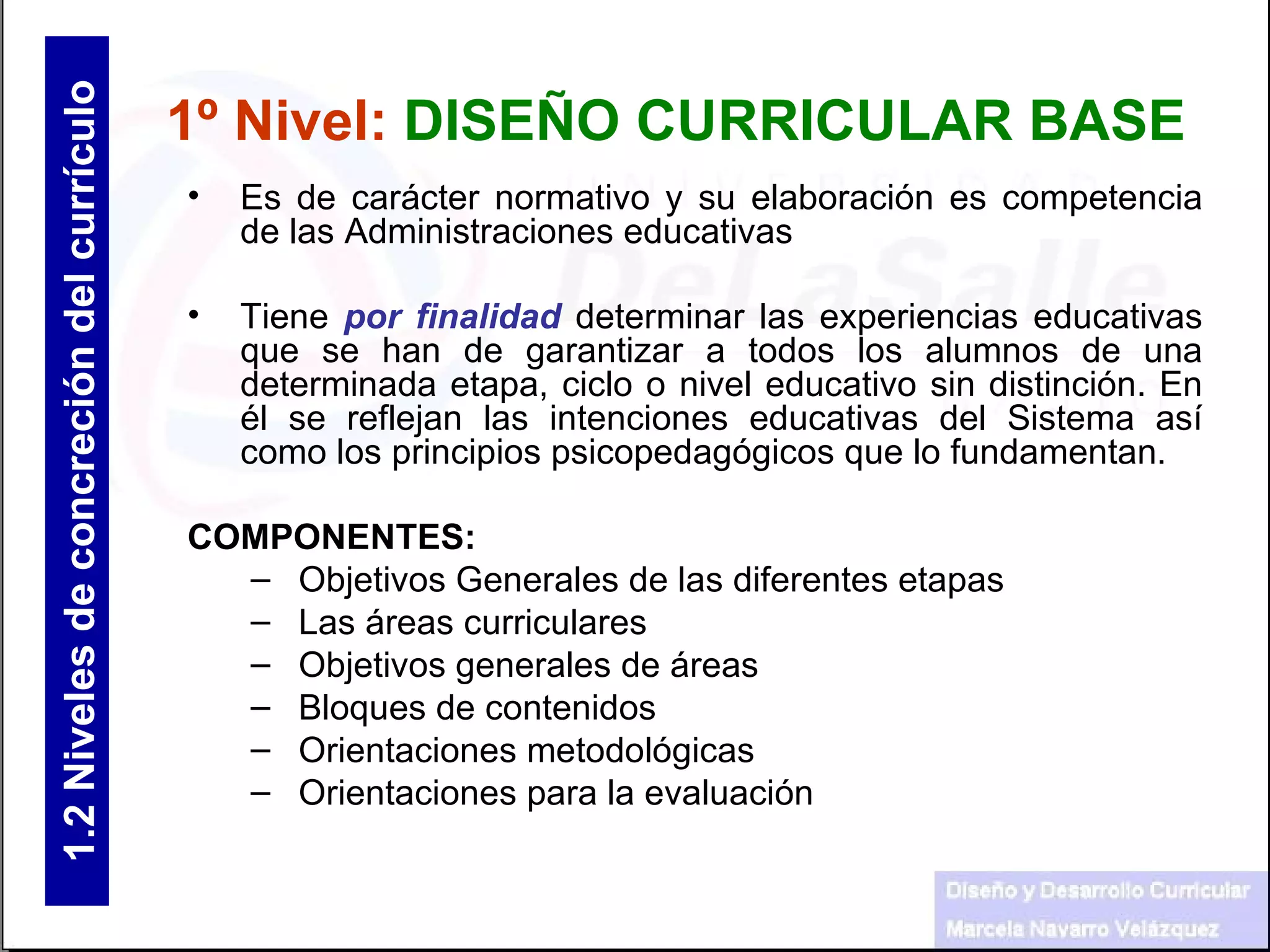 Niveles De ConcrecióN | PPT