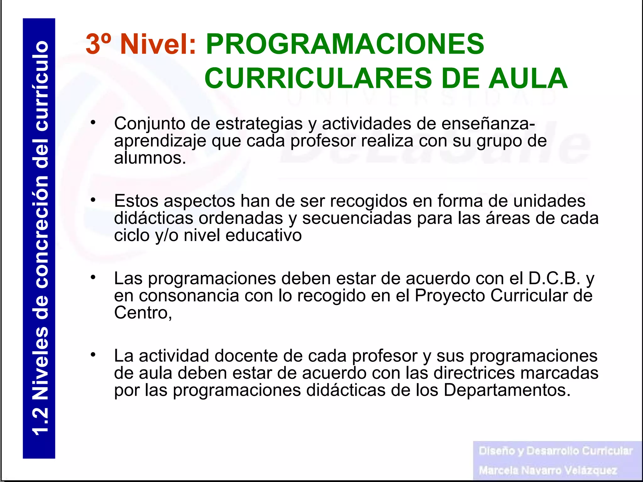 Niveles De ConcrecióN | PPT