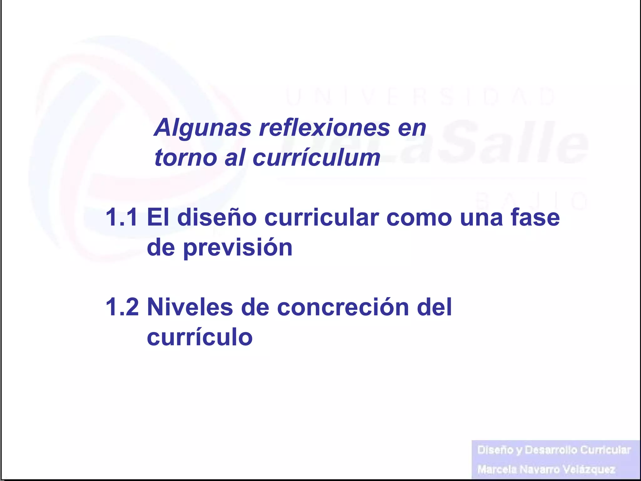 Niveles De ConcrecióN | PPT