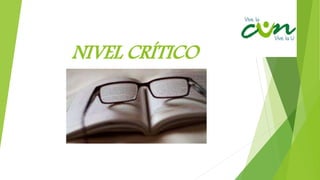 Niveles de lectura, comprension de textos | PPTX