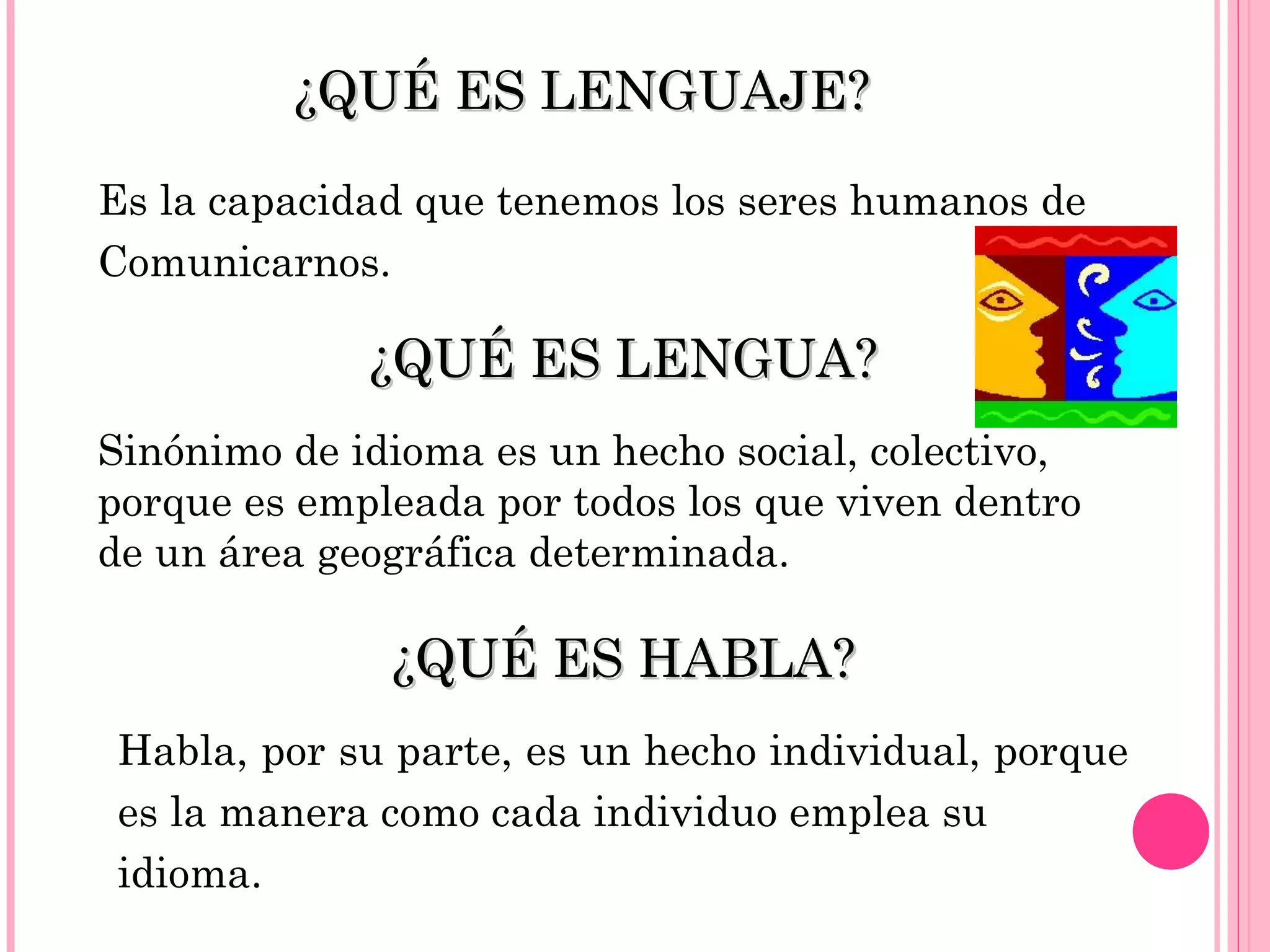 Niveles de lengua y habla | PPT