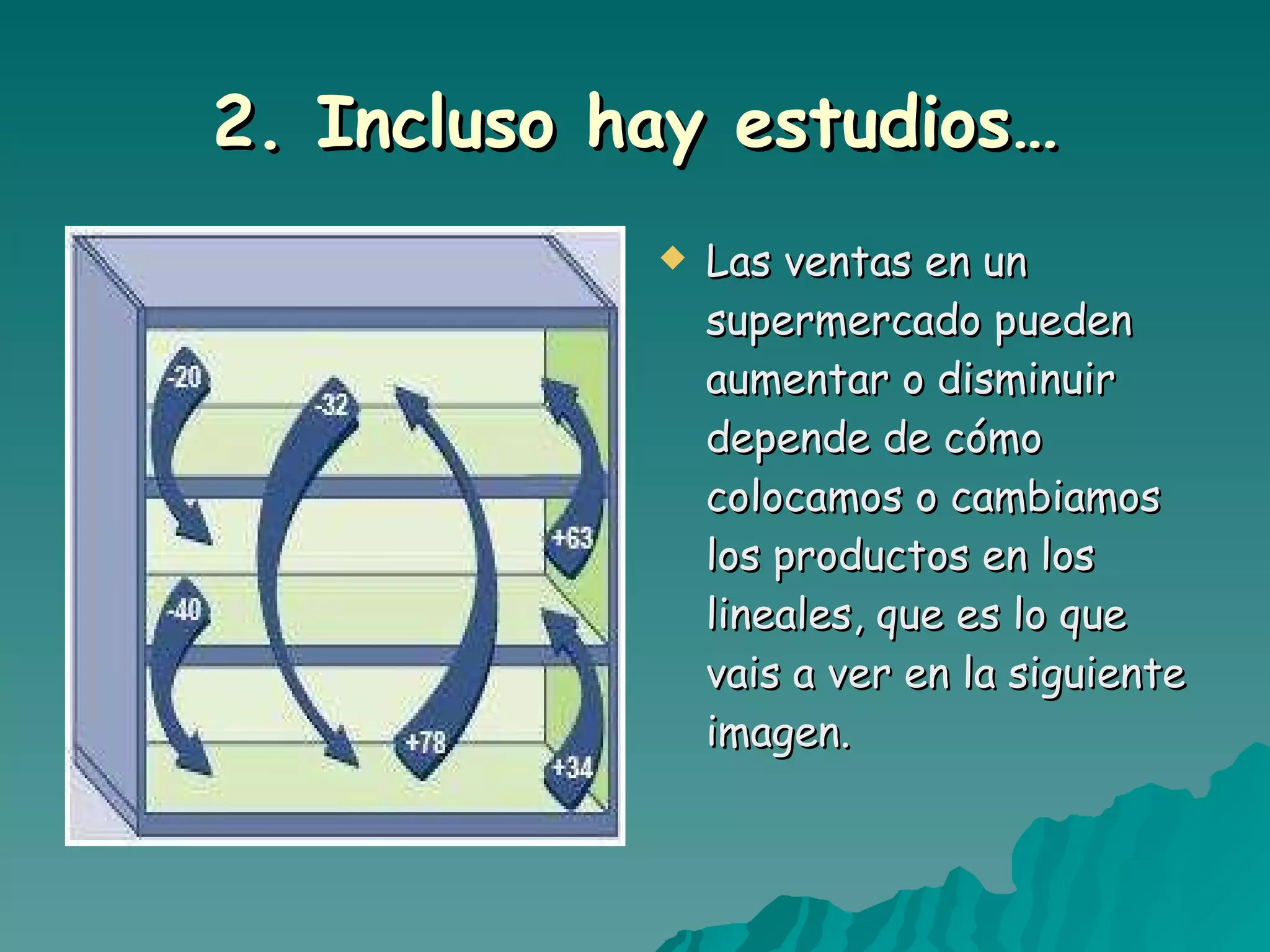 Niveles del lineal y disposición de los productos | PPT