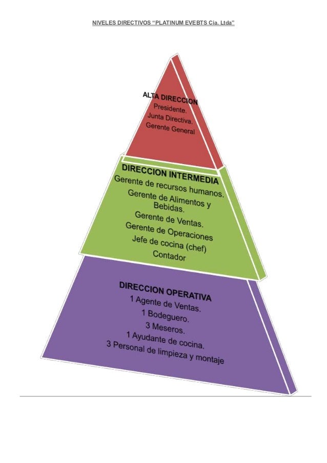 Sistema de la informaciones : Niveles de la Administración y de la ...