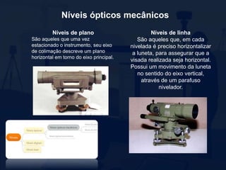 Nível topográfico: descubra quais os diferentes tipos de níveis ...