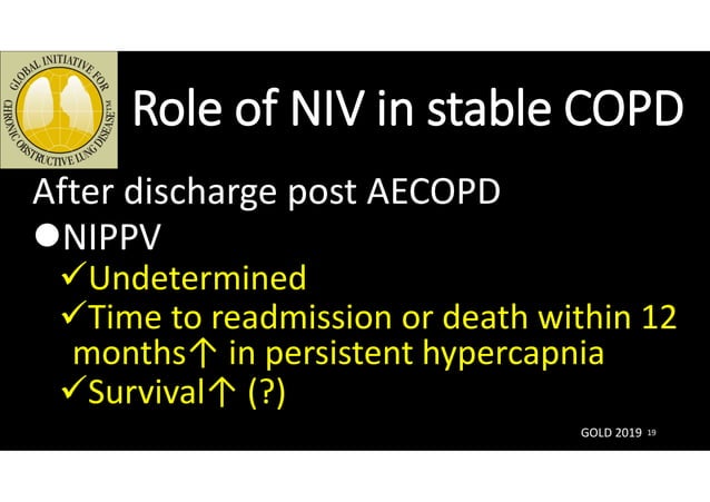 NIV in COPD | PPT