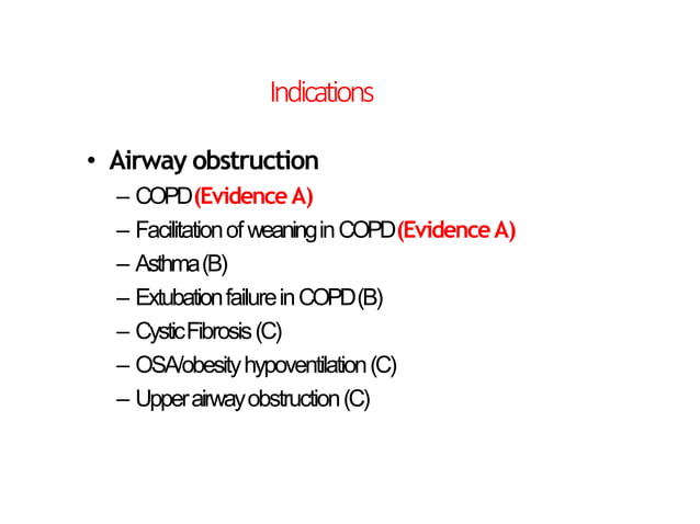 Non invasive ventilation in COPD management.pptx