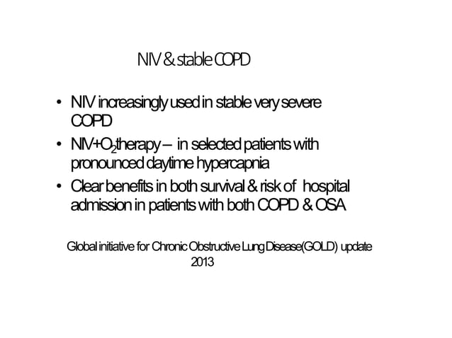 Non invasive ventilation in COPD management.pptx