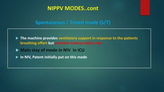 Niv initiation and modes final chandan | PPTX