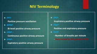 Niv initiation and modes final chandan | PPTX