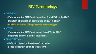 Niv initiation and modes final chandan | PPTX