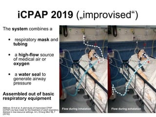 Non invasive ventilation (NIV) in low resource settings | PPTX