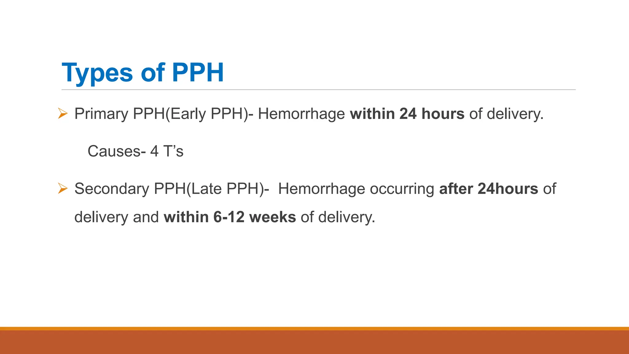 NIVI Postpartum hemorrhage powerpoint pptx | PPTX