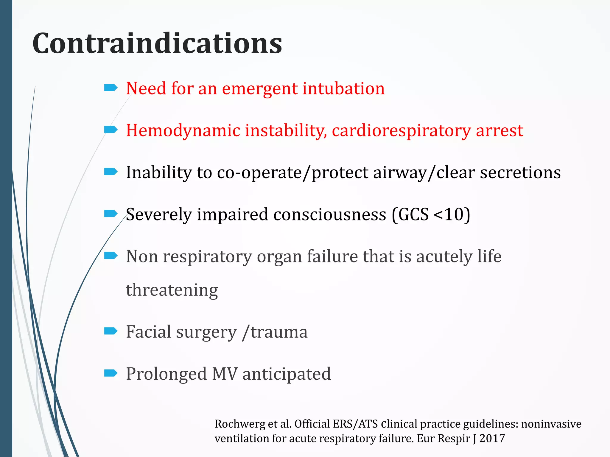 Niv(non invasive ventilation) aiims ppt | PPTX