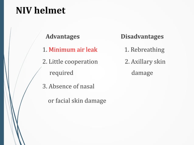 Niv(non invasive ventilation) aiims ppt | PPTX