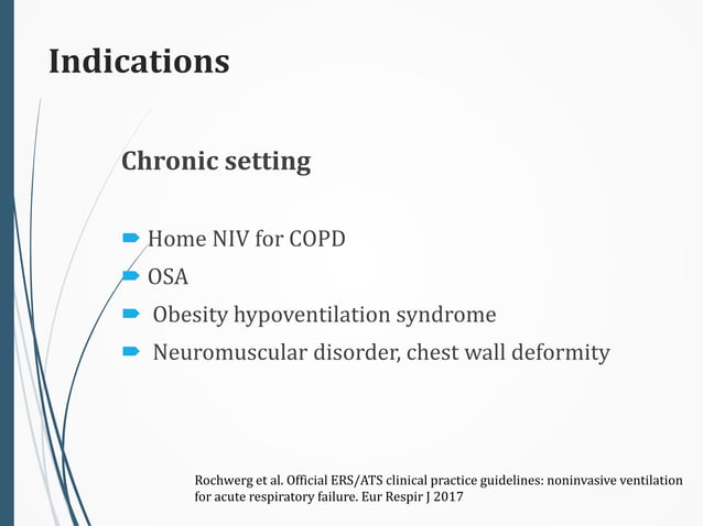Niv(non invasive ventilation) aiims ppt | PPTX