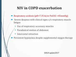 Niv(non invasive ventilation) aiims ppt | PPTX