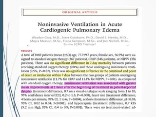 Niv(non invasive ventilation) aiims ppt | PPTX
