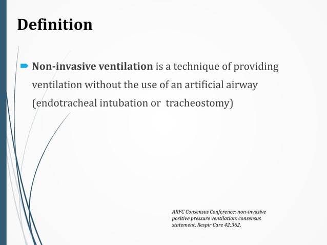 Niv(non invasive ventilation) aiims ppt | PPTX