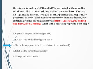 Niv(non invasive ventilation) aiims ppt | PPTX