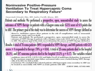 Niv(non invasive ventilation) aiims ppt | PPTX