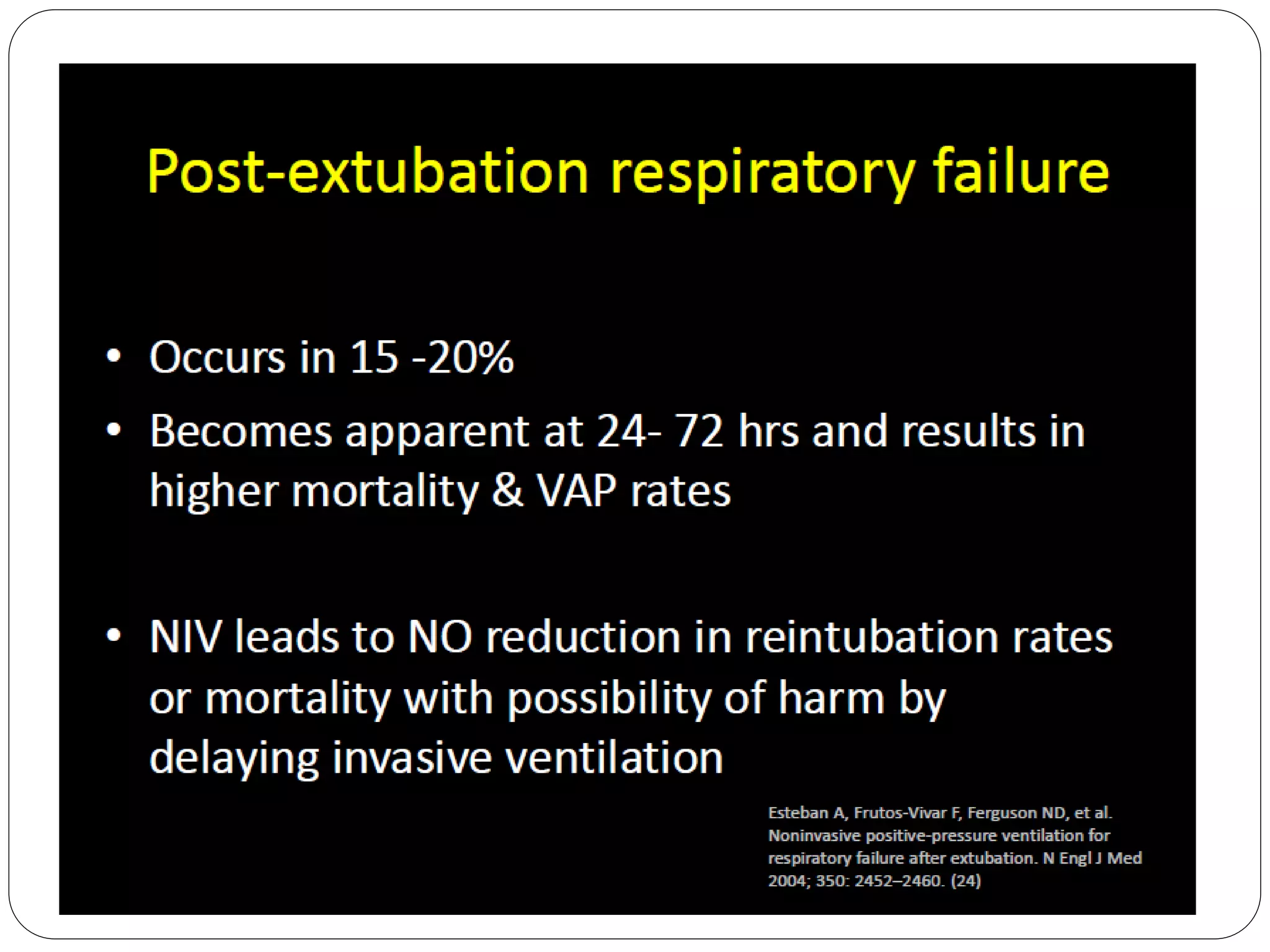 NIV(NON INVASIVE VENTILATION) | PPT