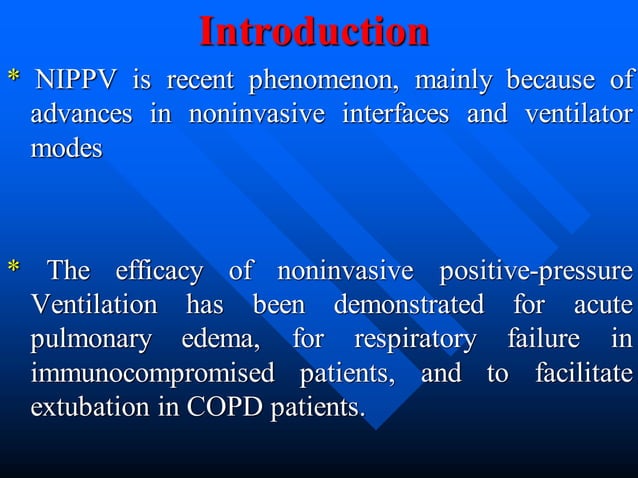 NIV Weaning | PDF